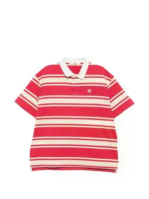 Timberland Striped Short-sleeve Polo - Red