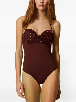 TWINSET Embellished One-piece Swimsuit