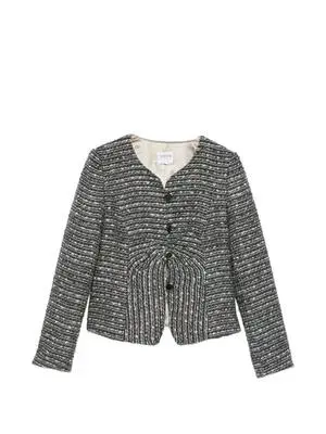 Giorgio Armani 1990s Buttoned Jacket - Grey