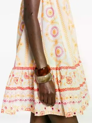 TWINSET Floral-embroidered Mini Dress