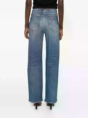 Rag & Bone Denim Print Track Pants - Blue