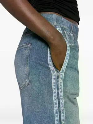 Rag & Bone Denim Print Track Pants - Blue