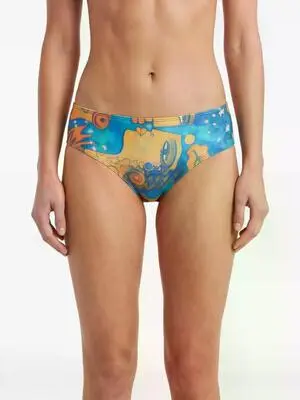 DONDE ESTEBAN Printed Bikini Bottom