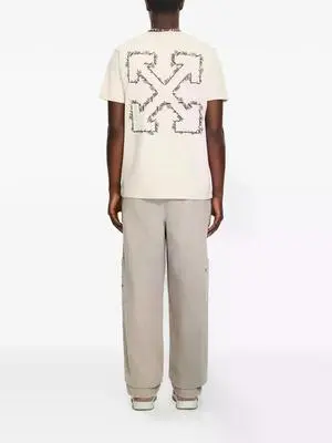 Off-White Arrow Script T-shirt - Neutrals