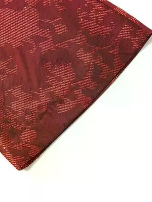Shanghai Tang Patterned Button Jacket - Red