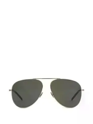 Saint Laurent Aviator Sunglasses - Silver