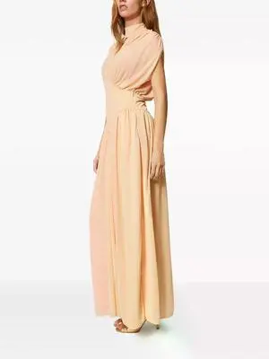 TWINSET Gathering-detail Maxi Dress