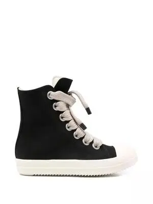 Rick Owens Jumbolace High-top Sneakers - Black