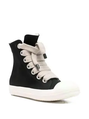 Rick Owens Jumbolace High-top Sneakers - Black