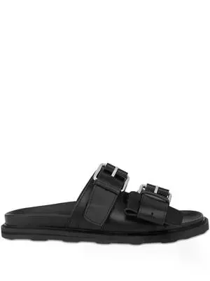 Moschino Buckle-fastening Sandals - Black