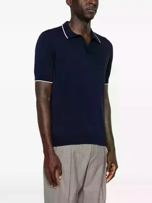 FAY Piped Polo Shirt