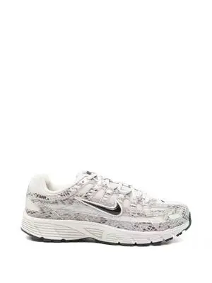 Nike Nike P-6000 SE Snakeskin-Effect Sneakers Neutrals