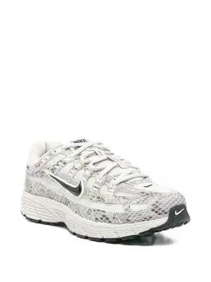 Nike P-6000 Se Snakeskin-effect Sneakers - Neutrals