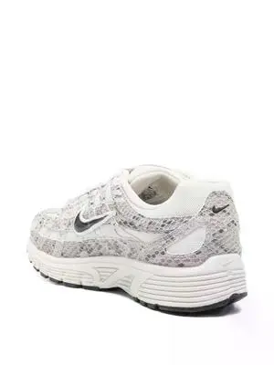 Nike P-6000 Se Snakeskin-effect Sneakers - Neutrals