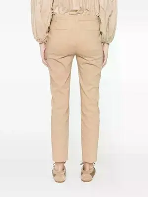Pinko Beige Cropped Trousers