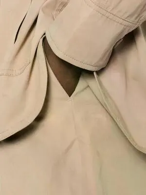 YVES SALOMON Pleated Shorts
