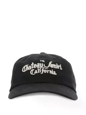 Amiri Embroidered Baseball Cap - Black