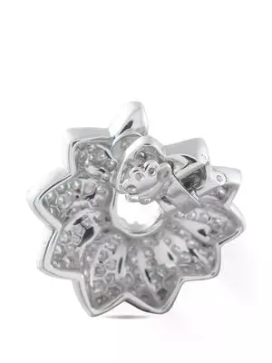LB EXCLUSIVE Platinum Pavé-set Diamond Clip-on Earrings