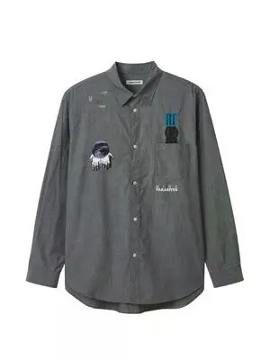 Undercover Patch-appliqué Pocket Shirt - Grey