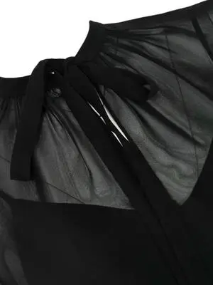 Max Mara Cuba Tie Blouse