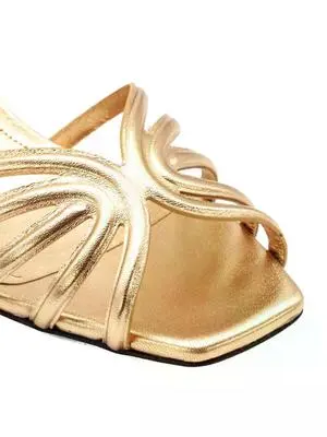 ALEVI MILANO Laya Strappy Square Toe Sandals