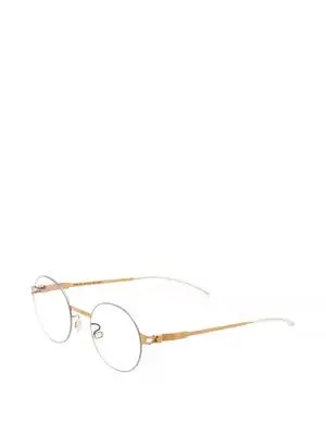 Mykita Lova Round Frame Eyeglasses - Silver