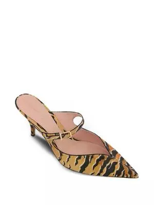 Zimmermann Aura Tiger Strap Mules