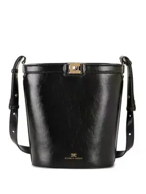 Elisabetta Franchi Bucket Bag - Black