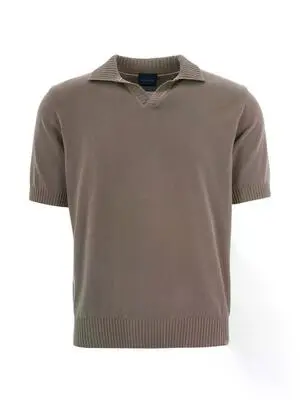 Paul & Shark V-neck T-shirt - Brown