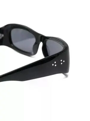 PORT TANGER Saudade Sunglasses - Black
