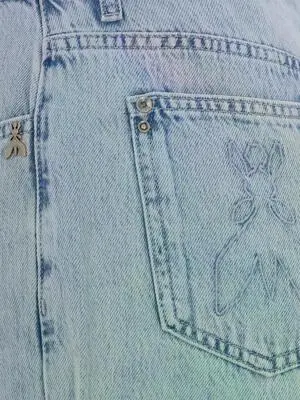 Patrizia Pepe Logo-embroidered Denim Jeans