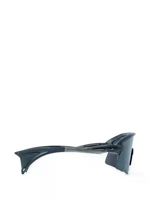Oakley Logo Detail Sports Sunglasses