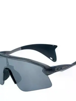 Oakley Logo Detail Sports Sunglasses