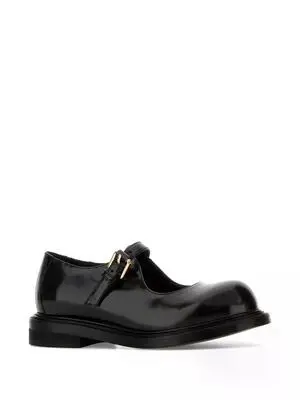 Moschino Buckled Leather Pumps