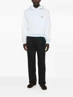 Jacquemus Logo Hoodie - Blue