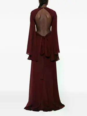 Elie Saab Embellished Cut-out Maxi Dress