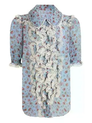 Dolce & Gabbana Short Sleeve Blouses