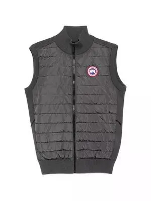 Canada Goose Hybridge Quilted Knit Vest - Grey