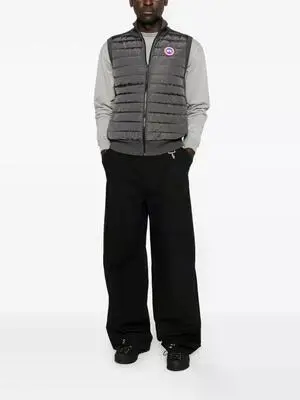 Canada Goose Hybridge Quilted Knit Vest - Grey