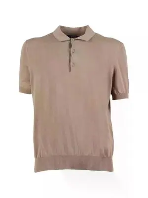K-WAY Pleyne Buttoned Polo Shirt - Neutrals