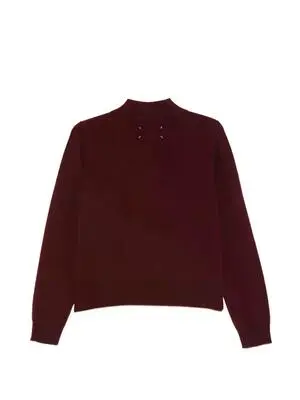 MAISON MARGIELA Button-fastening Polo Top - Red