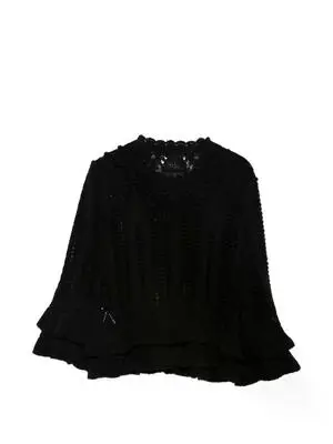 MARANT ETOILE Norma Ruffled Knit Sweater