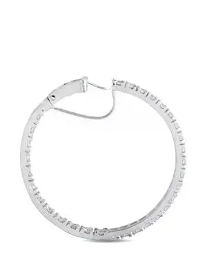 LB EXCLUSIVE Diamond Hoop Earrings