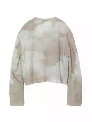 Undercover Graphic-print Linen Jacket