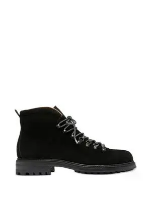 Officine Creative Lace-up Leather Boots - Black
