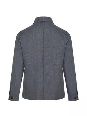 Corneliani Button Pocket Shirt Jacket - Grey