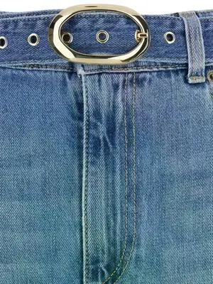 TWINSET Belted Flared Jeans