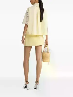 PATOU Lace Shirt - Yellow
