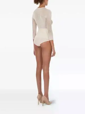 Wolford Daisy Net Top - Neutrals