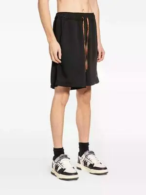 Amiri Ma Chateau Embroidered Drawstring Shorts